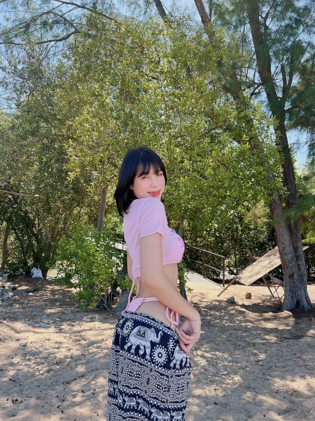 พลอย อรดา นางแบบสุดสวยหุ่นดีร่างเล็กหน้าอกใหญ่ดีกรีเทียบดาราต้นๆ